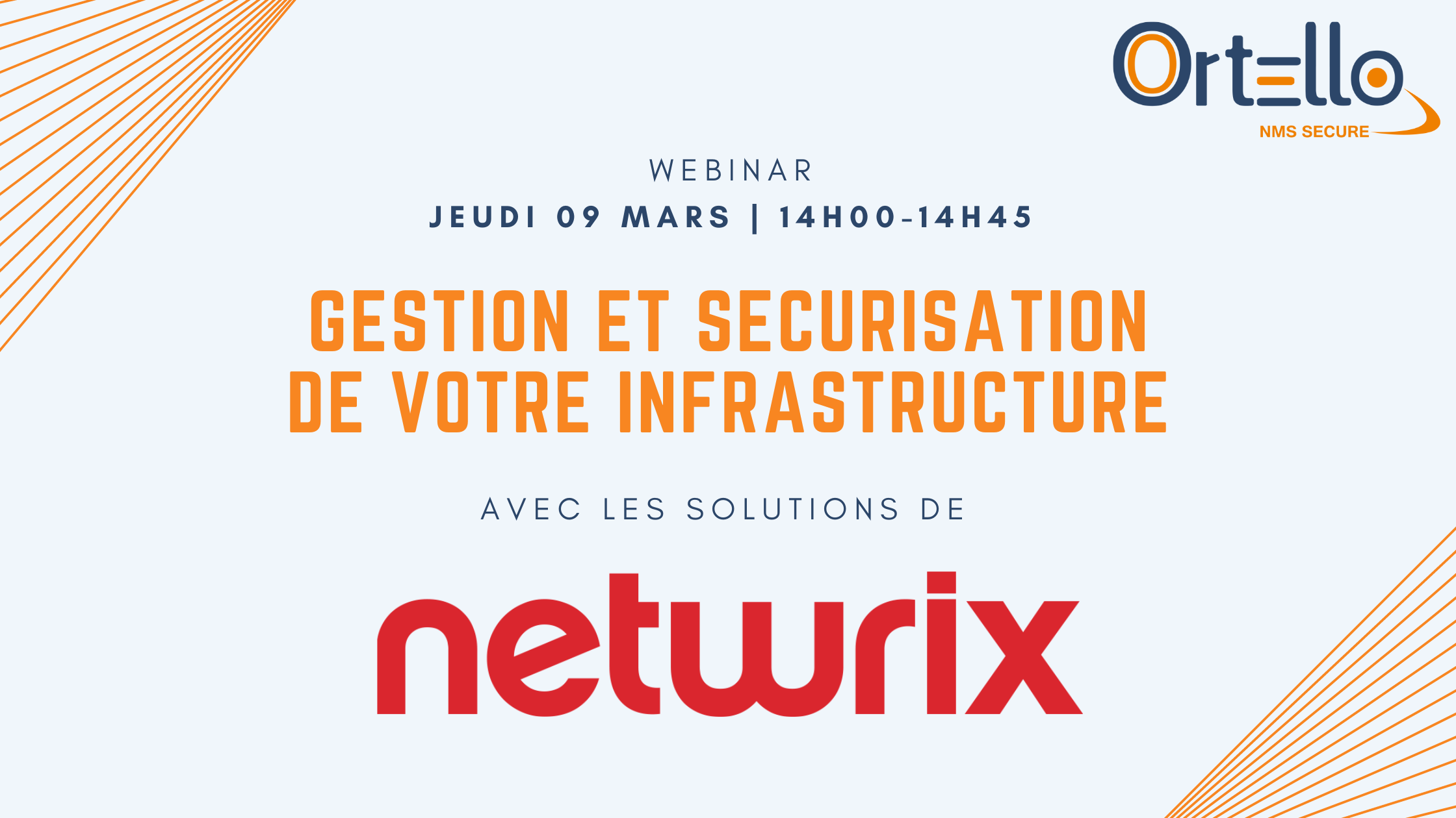 Présentation du portfolio sécurité Netwrix - Ortello